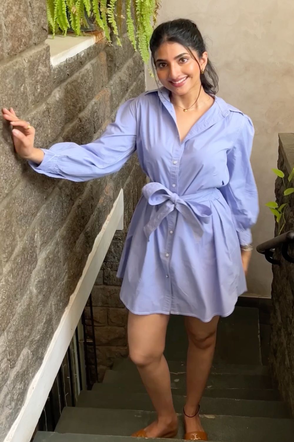 Esha Rao In Our Daphne Lilac Dress – Style Island