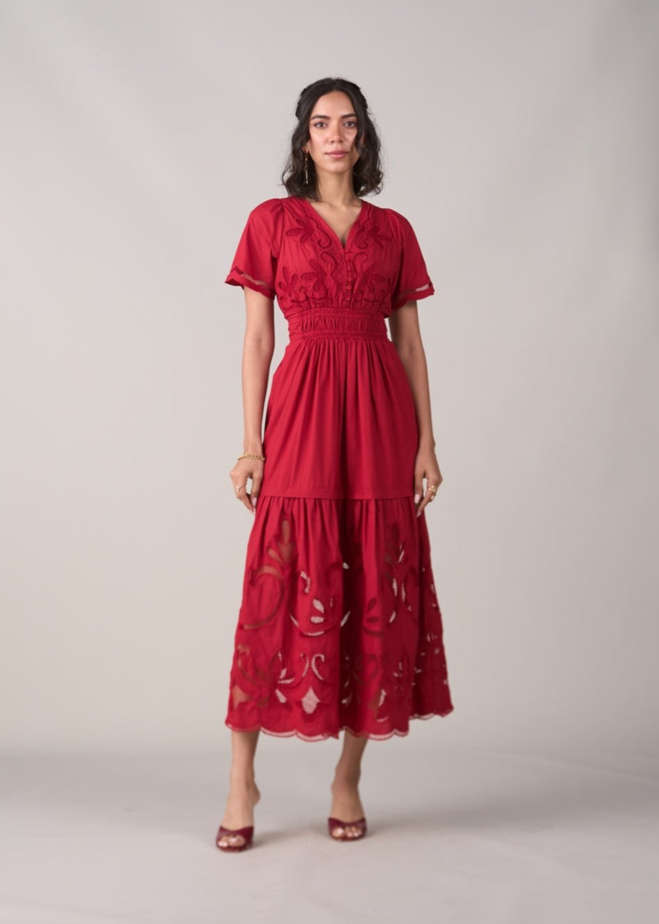 Ava Red Dress – Style Island
