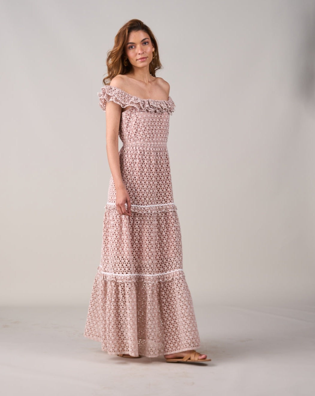Elsa Schiffli Dress – Style Island